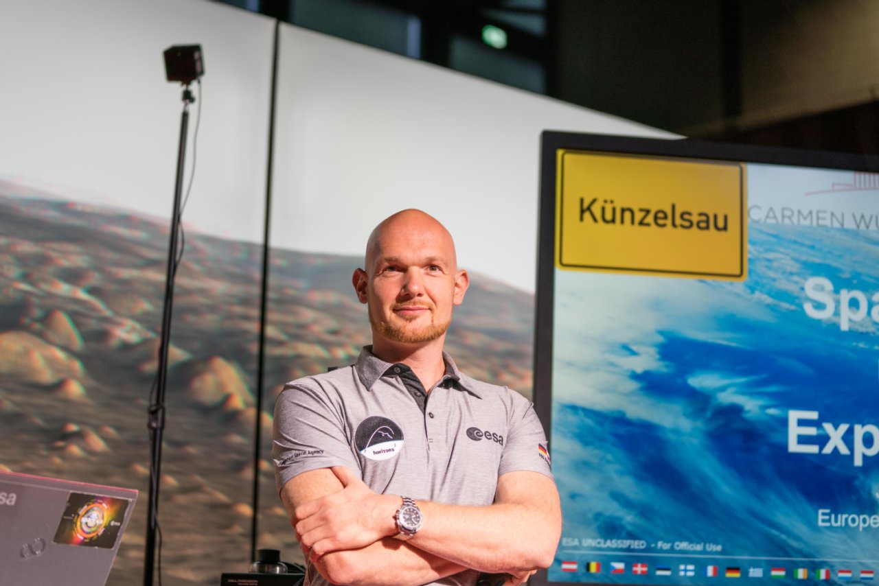 Geburtstagsgrüße Dr. Alexander Gerst (03.05.2023)